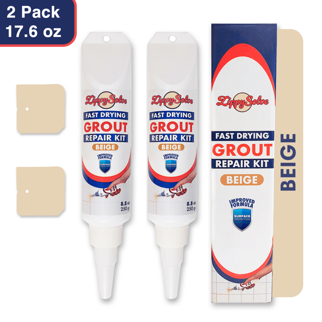Tile Grout, Repair Kit, 2 Pack Grout Filler, Restore & Renew Tile ...